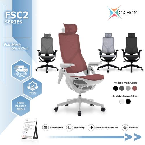 Promo OXIHOM FSC2 Kursi Mesh Kursi Gaming Kursi Kantor Revolusioner ...