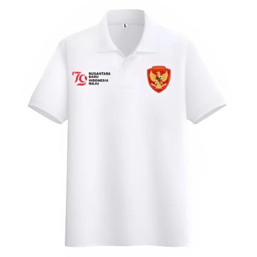 Jual Polo shirt Baju Kaos Jersey Bola Timnas Hut Ri kemerdekaan ...