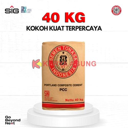 Jual Semen TONASA 40 KG PCC Portland Composite Cement 40KG - 200 sak ...