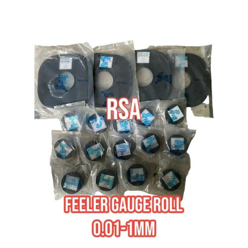 Jual H+S Feeler Gauge Roll 5mtr Germany Fuller Gauge Roll Shim Plate 0 ...