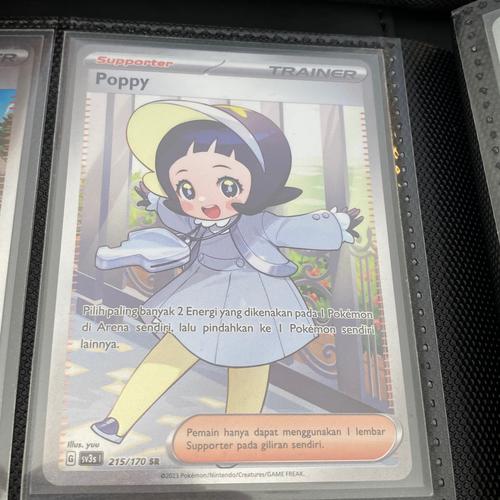Jual Poppy SR pokemon tcg indonesia sv3s - Kab. Tangerang - Ron Hobby ...