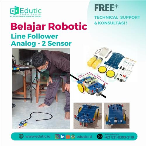Jual kit robot line follower analog - Kab. Sukoharjo - edutic.id_shop ...