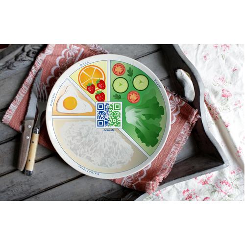 Jual PIRING GIZI / PIRING DIET / PIRING PEMORSIAN / PIRING MAKAN ...