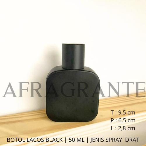 Jual botol parfum lc"st hitam 50 ml drat- botol parfum ovale 50 ml ...