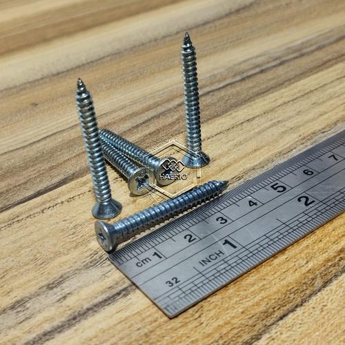 Jual SEKRUP SKRUP FH FAB F+AB TAPPING 8X1 1/2 PANJANG 4CM TAPING SCREW ...