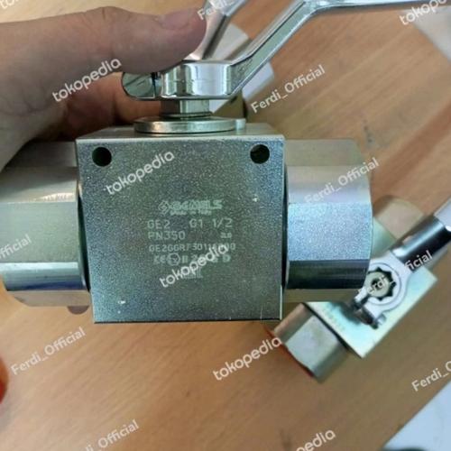 Jual 2 Way Ball Valve Hydraulic 1"Inch Merk Gemels (Italy) - Jakarta ...