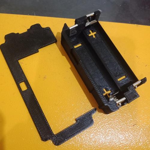 Jual Hemat Banget Holder box CNC model V3 3D Print ABS baterai 2x 18650 ...