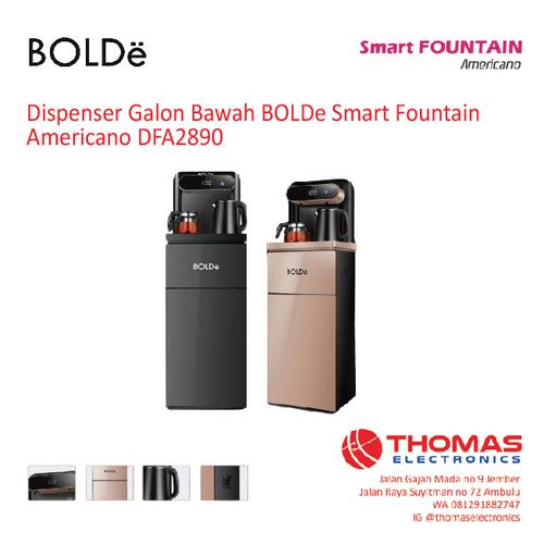 Jual Dispenser Galon Bawah BOLDe Smart Fountain Americano DFA2890 DFA ...