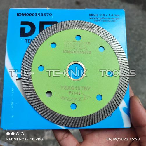 Jual Mata Gerinda 4 Inch DMX Turbo Mata Potong Keramik Granit Diamond ...