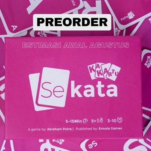Jual Kakartu Sekata Card Game - Permainan Kartu ( Original ) - Paket ...