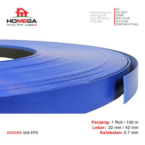 Jual HOMEGA PVC Edging- Pelapis Meja PVC - Tekstur Royal Blue - Ukuran ...