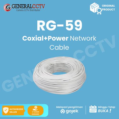 Jual Kabel RG59 + Power Coaxial Per/Meter - Jakarta Barat - General ...