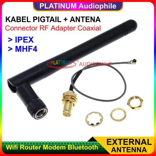 Jual Antena External Eksternal Kabel Pigtail IPEX MHF4 Wifi Modem ...