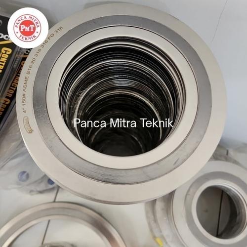 Jual 12" inch Spiral Wound Gasket SS316 ANSI 150 / SWG SS316 ANSI 150 DN300 - Jakarta Barat ...