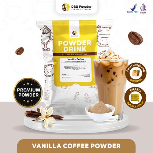 Promo Bubuk Minuman Kopi Vanilla - Powder Vanilla Coffee | DBD Powder ...