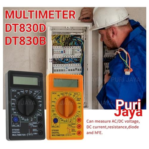 Jual Multimeter DT830D DT830B Digital Multi Tester Meter Ampere DT830 D ...