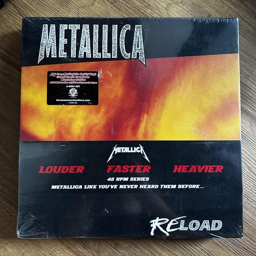Promo Metallica – Reload 45RPM Series Boxset (VINYL / PIRINGAN HITAM ...