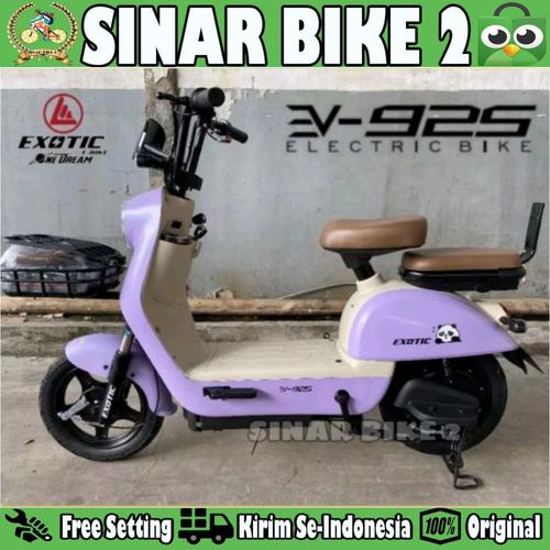 Jual Sepeda Listrik EXOTIC EV 925 BY PACIFIC 500 Watt Electric E Bike - Kab. Tangerang - Sinar ...