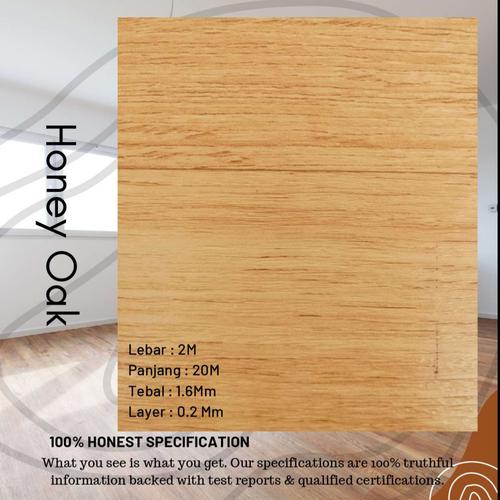 Jual Lantai vinyl roll motif kayu PURVA tebal 1,6mm / Roll - Maple ...