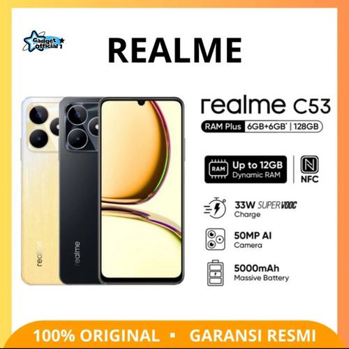 Jual Hp realme C53 NFC 8/256 GB. GARANSI RESMI REALME INDONESIA - GOLD - Jakarta Timur - Gadget ...
