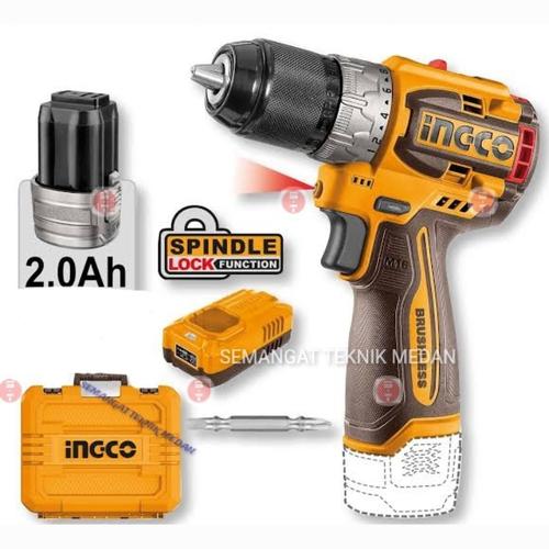 Jual MESIN CORDLESS BOR BESI KAYU 16V M16 INGCO SET CDLI16682 CDLI16681 ...