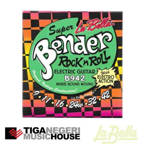 Jual LA BELLA B942 SUPER BENDER ELECTRIC GUITAR STRING - Kota Bandung ...