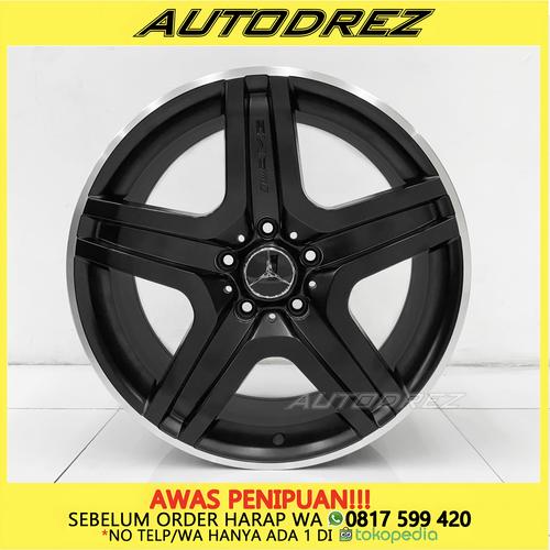 Jual Velg Mercy Mercedes Jip W460 W463 AMG G63 G-Class 5x130 Ring 20 ...