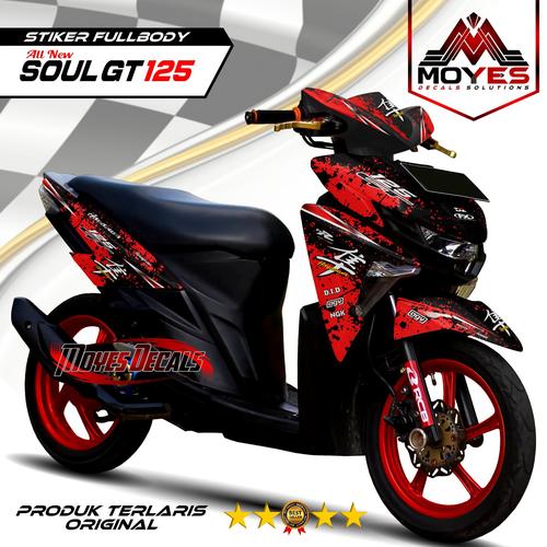 Promo DECAL STIKER MOTOR FULL BODY PREMIUM BERKUALITAS YAMAHA SOUL GT ...