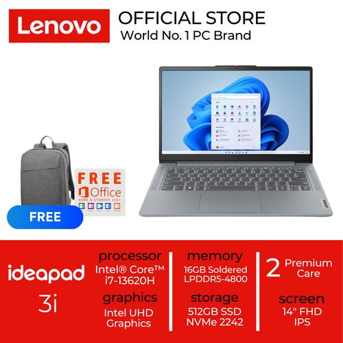 Promo Lenovo IdeaPad Slim 3 14IRH8 Core i7-13620H 16GB 512GB W11 OHS ...