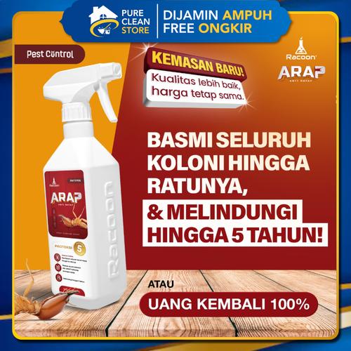 Promo Racoon Racun Obat Semprot Spray Anti Rayap Kayu Tanah Bangunan ...