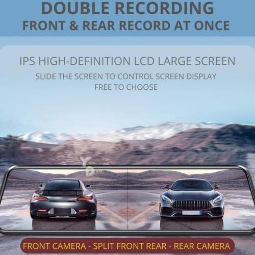 Jual Lenovo M8 Pro 4K Car Camera Dashcam WIFI GPS Original DVR Dual ...