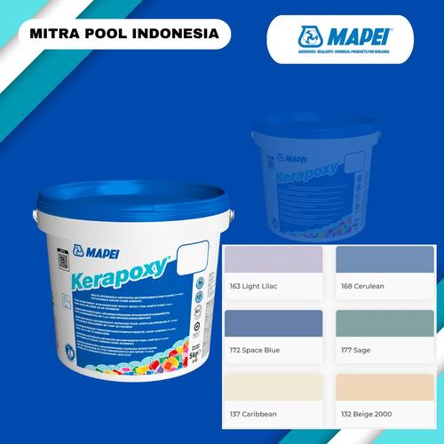 Jual MAPEI KERAPOXY (BEIGE 2000 - 132) KEMASAN 5KG \\ SEMEN NAT EPOXY ...