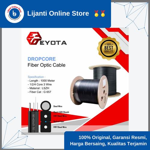 Jual Eyota Kabel FO 4 Core 3 Seling 1000M/Fiber Optic 4 Core 3 Sling ...