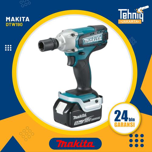 Jual Makita Cordless Impact Wrench 1/2" 18 Volt DTW190 / Makita Mesin ...