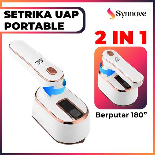 Promo Setrika Uap Portable 2 In 1 Handheld Steamer Baju Setrika Travel ...