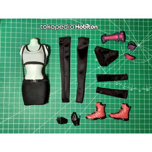 Jual 1/6 Scale Tifa Dress Set Custom for TBLeague Jiaou Hot Toys Mainan ...