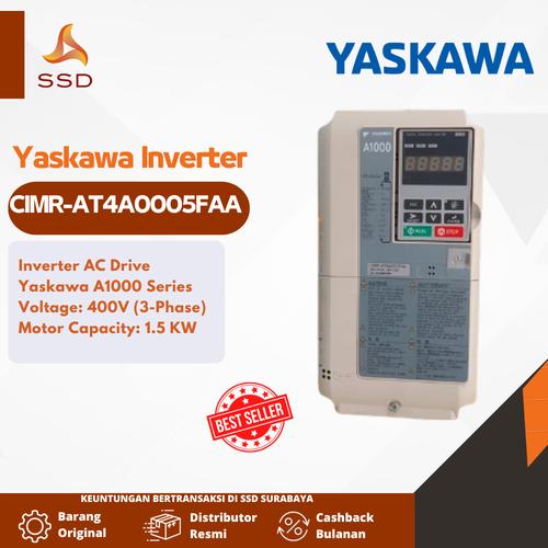 Jual Inverter Yaskawa 400V 3-PHASE 1.5KW CIMR-AT4A0005FAA - Kab ...