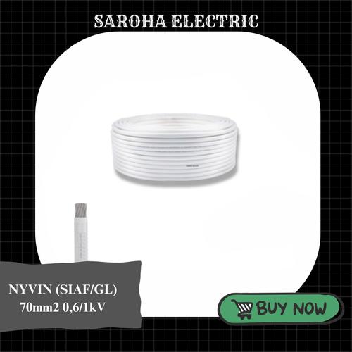 Jual NYVIN (SIAF/GL) 70mm2 0,6/1kV Up To 200°C *FIRST CABLE* - Jakarta ...