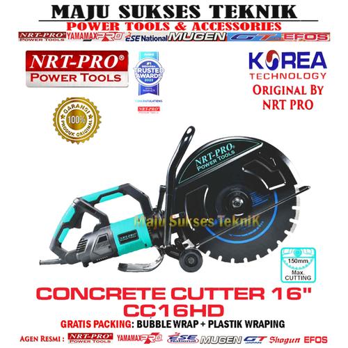 Jual NRT PRO CC16HD Concrete Cutter 16 Inch Mesin Potong Beton Cor ...