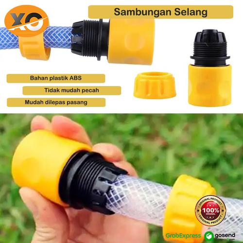 Jual Sambungan Konektor Kran Selang Drat Quick Release Sambungan Selang ...