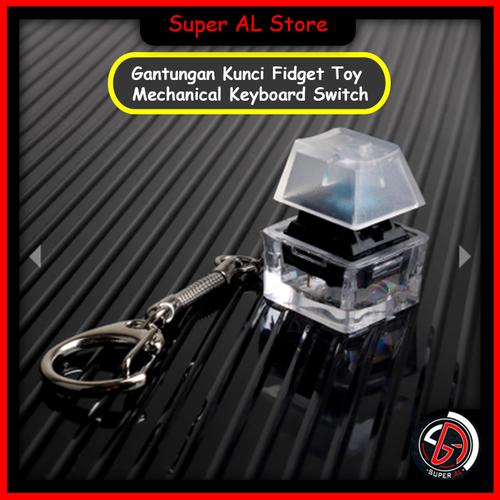 Promo Mainan fidget toy mechanical keyboard switch penghilang stress ...