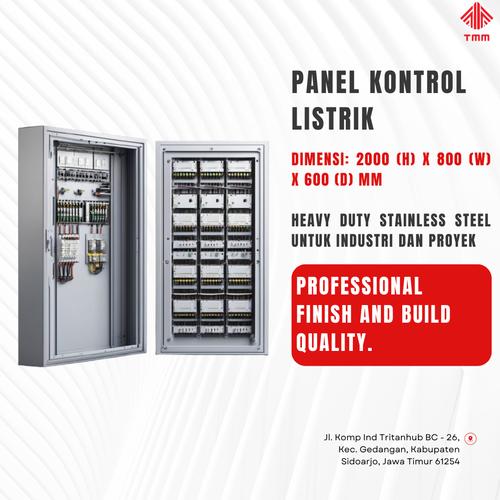 Jual Electrical Box Panel | Kontrol Listrik Industri Pabrik Proyek Besi ...