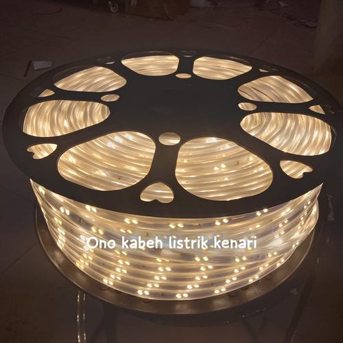 Jual Lampu selang led strip 5730 220V 100m 100 meter outdoor LAMPU SELANG HIAS 5730 100M - Warm ...