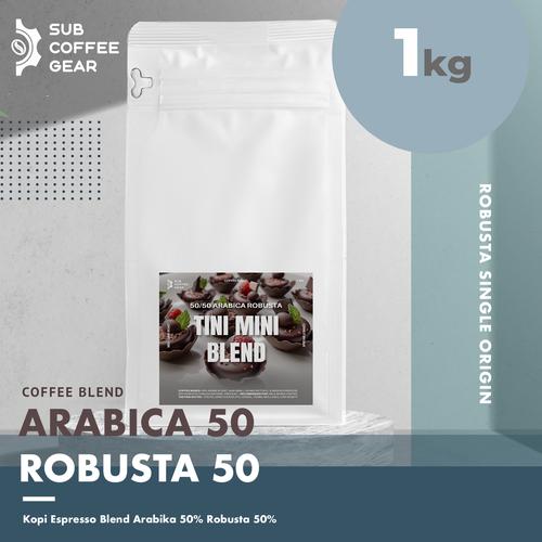 Jual Kopi Blend Arabika Robusta 50 : 50 Coffee Blend Espresso Arabica ...