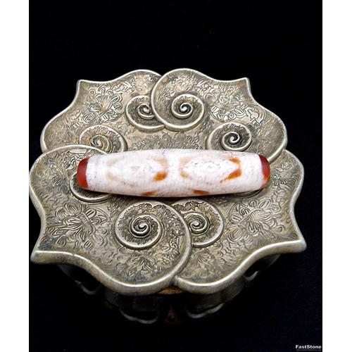 Jual Batu Akik Dzi Red Withered Dragon Eye 6 Mata Blessed Tua Tibet ...