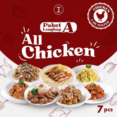 Jual Starter Pack Frozen Meal Prep Daily Meals (Chicken only / All Variant) - A (Chicken Only ...