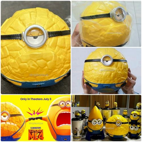 Jual Tumbler Minion Popcorn Bucket JERRY MEL RON GUS Mega Minion ...