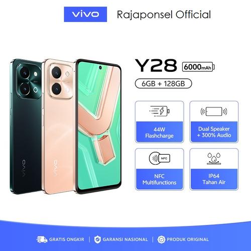 Promo Vivo Y28 RAM 6/128GB Camera 50MP NFC Gaming Processor Battery ...