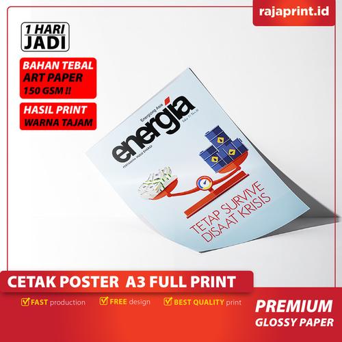 Jual CETAK POSTER PROMOSI PRINT A3+ ART CARTON / ART PAPER - Jakarta ...