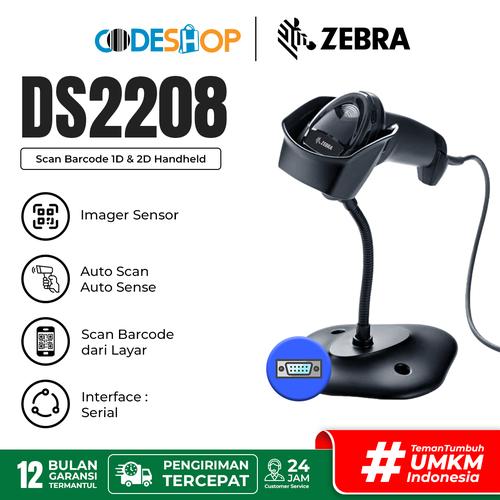 Promo Motorola Symbol Zebra DS2208 1D 2D Handheld Barcode Scanner ...